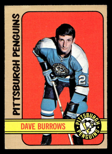 1972-73 Topps #82 Dave Burrows Excellent+ RC Rookie - Scottsdale Cards 2021