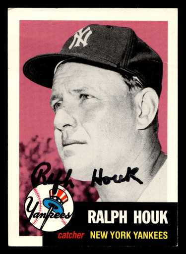 1991 Topps Archives 1953 #282 Ralph Houk Ex-Mint Auto Signed ...