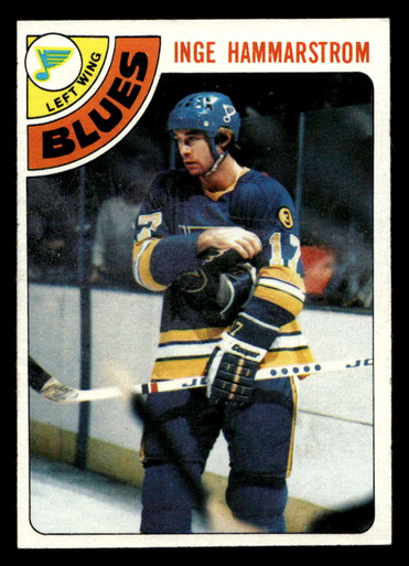 1978-79 Topps #53 Inge Hammarstrom Ex-Mint - Scottsdale Cards