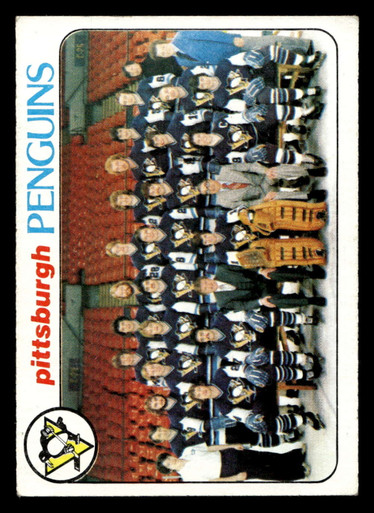 1978-79 Topps #204 Penguins Team Excellent+ - Scottsdale Cards