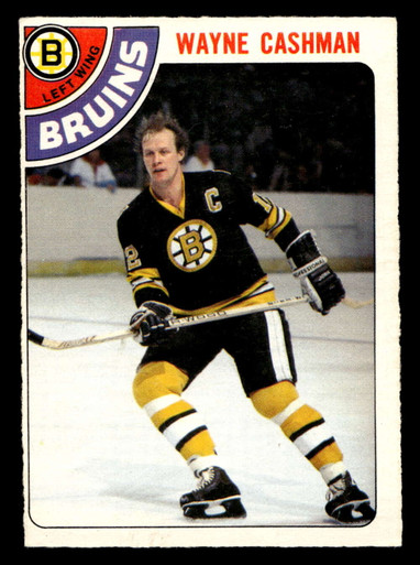 1978-79 O-Pee-Chee #124 Wayne Cashman Ex-Mint OPC - Scottsdale Cards 2021