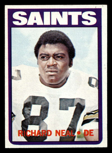 1972 Topps #87 Richard Neal Ex-Mint ID: 481269 - Scottsdale Cards