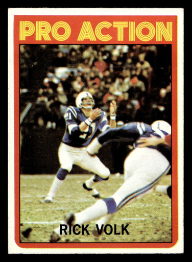 1972 Topps #125 Rick Volk IA Ex-Mint ID: 481458 - Scottsdale Cards 2021