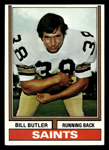 1974 Topps #118 Bill Butler Ex-Mint - Scottsdale Cards 2021