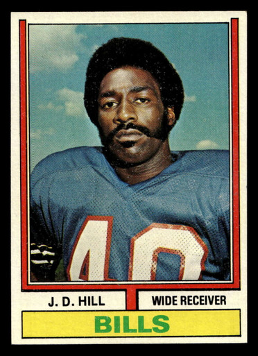 1974 Topps #234 J.D. Hill Ex-Mint - Scottsdale Cards 2021