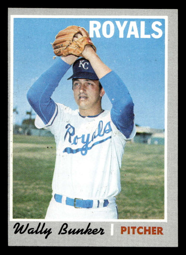 1970 Topps #266 Wally Bunker Near Mint ID: 487160 - Scottsdale Cards 2021