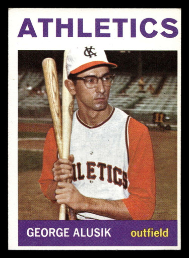1964 Topps #431 George Alusik Ex-Mint ID: 489865 - Scottsdale Cards 2021