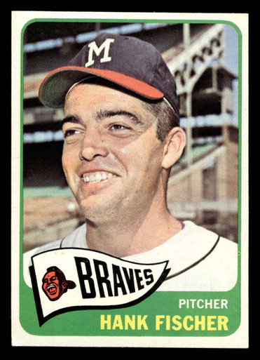 1965 Topps #585 Hank Fischer Ex-Mint ID: 491440 - Scottsdale Cards 2021