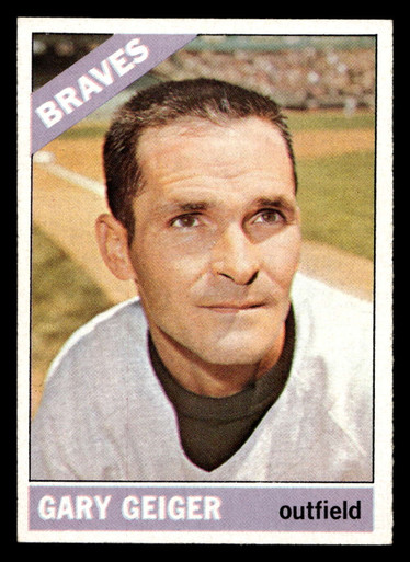 1966 Topps #286 Gary Geiger Near Mint - Scottsdale Cards 2021