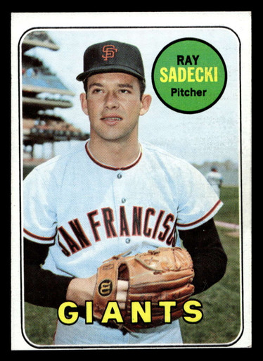 1969 Topps #125 Ray Sadecki Ex-Mint ID: 495030 - Scottsdale Cards 2021