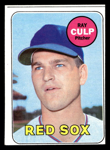 1969 Topps #391 Ray Culp Ex-Mint Miscut - Scottsdale Cards 2021