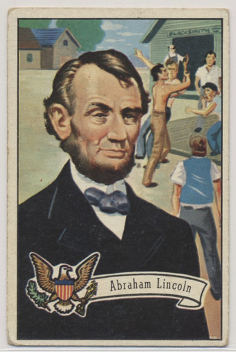 1956 Topps U.S. Presidents #19 Abraham Lincoln #*sku36703