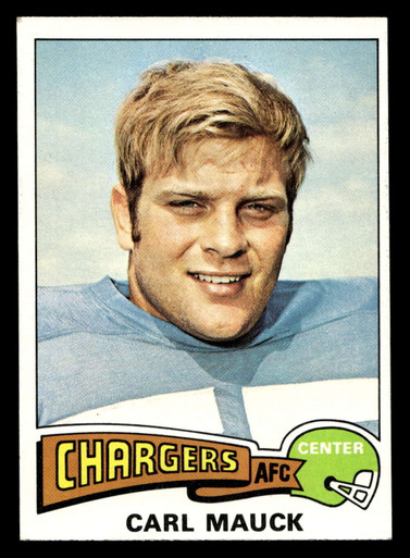 1975 Topps #96 Carl Mauck Ex-Mint . - Scottsdale Cards 2021