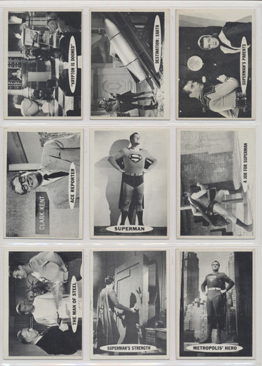 1966 Topps Superman Complete Set with Wrapper #*sku36868