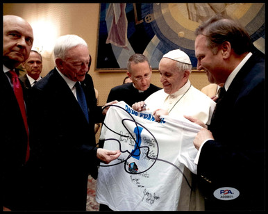 Jerry Jones 8x10 Photo Signed PSA/DNA Authenticated Cowboys Pope ...