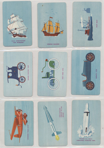 1950's HOBBY Trading Cards 3 different boxes total of 90 cards #*sku37067