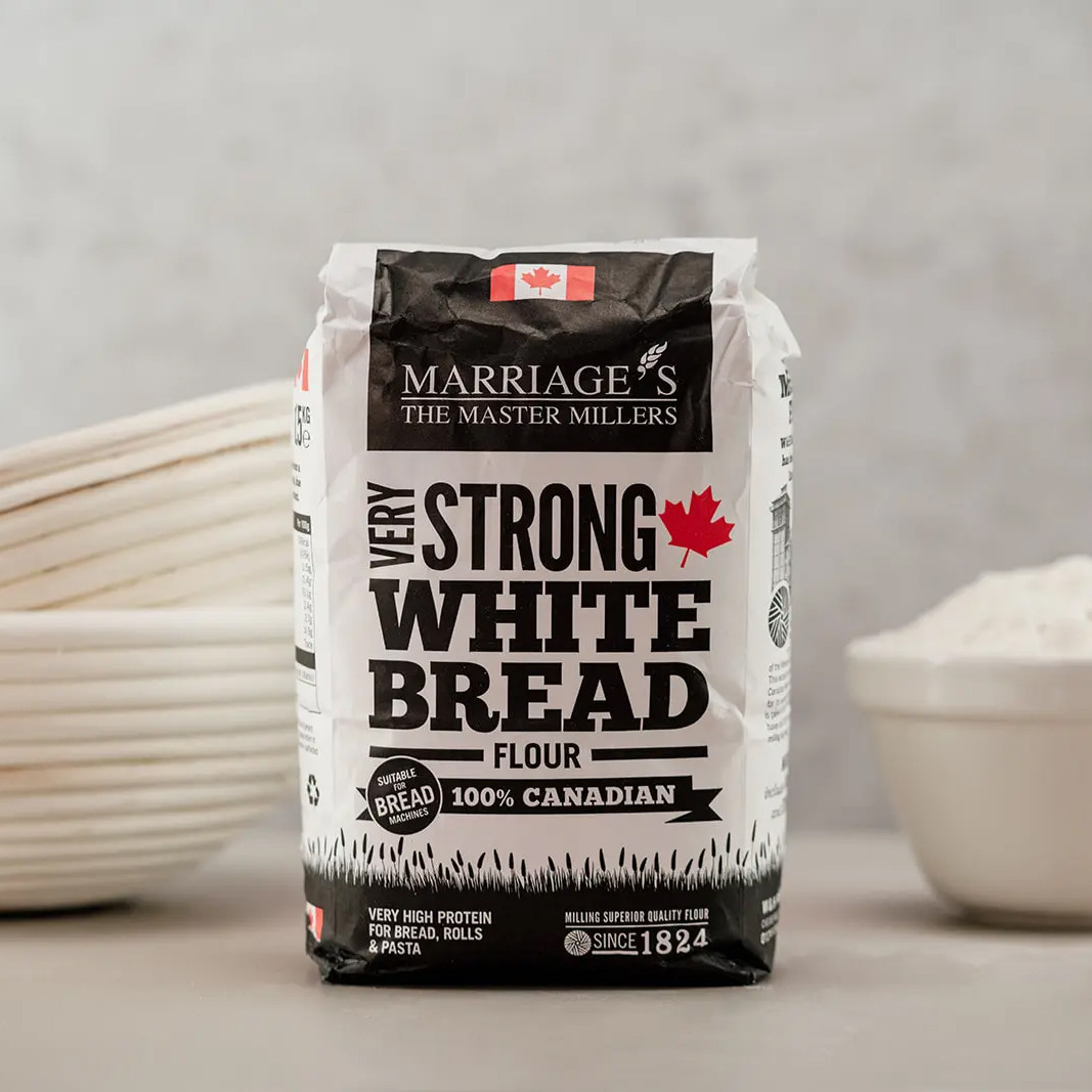 Marriages Very Strong White 100% Canadian Bread Flour 1.5kg