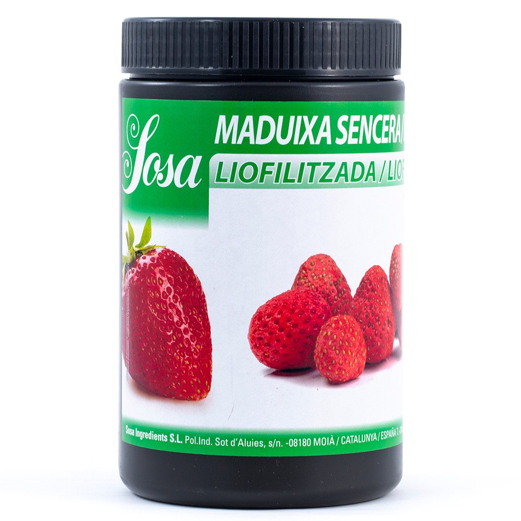SOSA FREEZE DRIED WHOLE STRAWBERRIES 60G