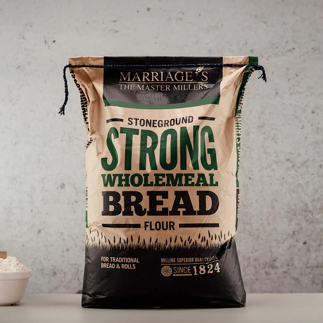 Marriages Stoneground Strong Wholemeal Flour 16kg