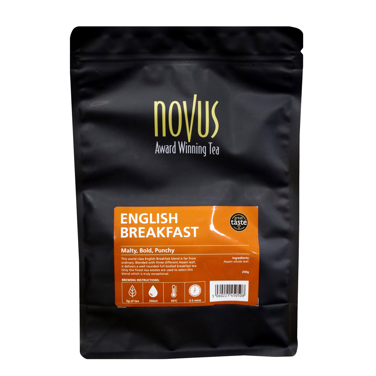 NOVUS ENGLISH BREAKFAST TEA x 100 PYRAMID | Infusions4chefs