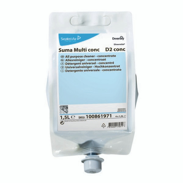DIVERSEY SUMA D2 MULTI-PURPOSE CLEANER CONCENTRATE 1.5L