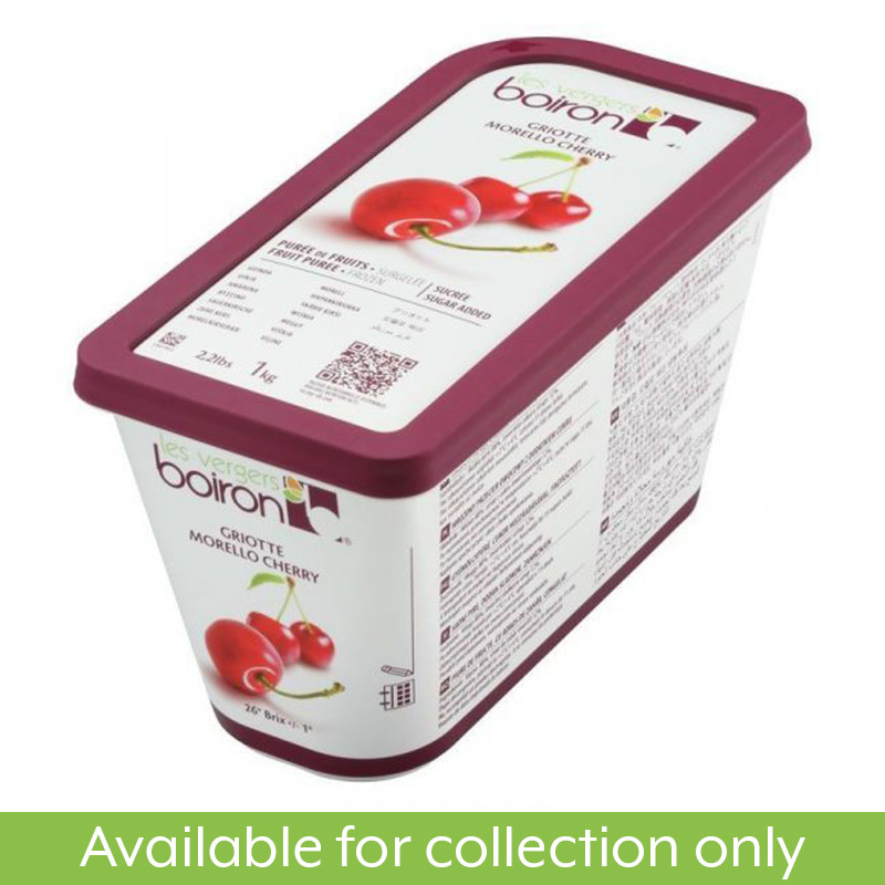 BOIRON FROZEN MORELLO CHERRY PUREE 1KG | I4C