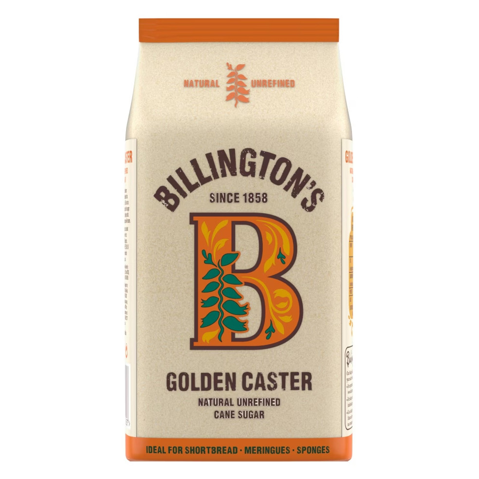 BILLINGTON’S GOLDEN CASTER SUGAR 1KG