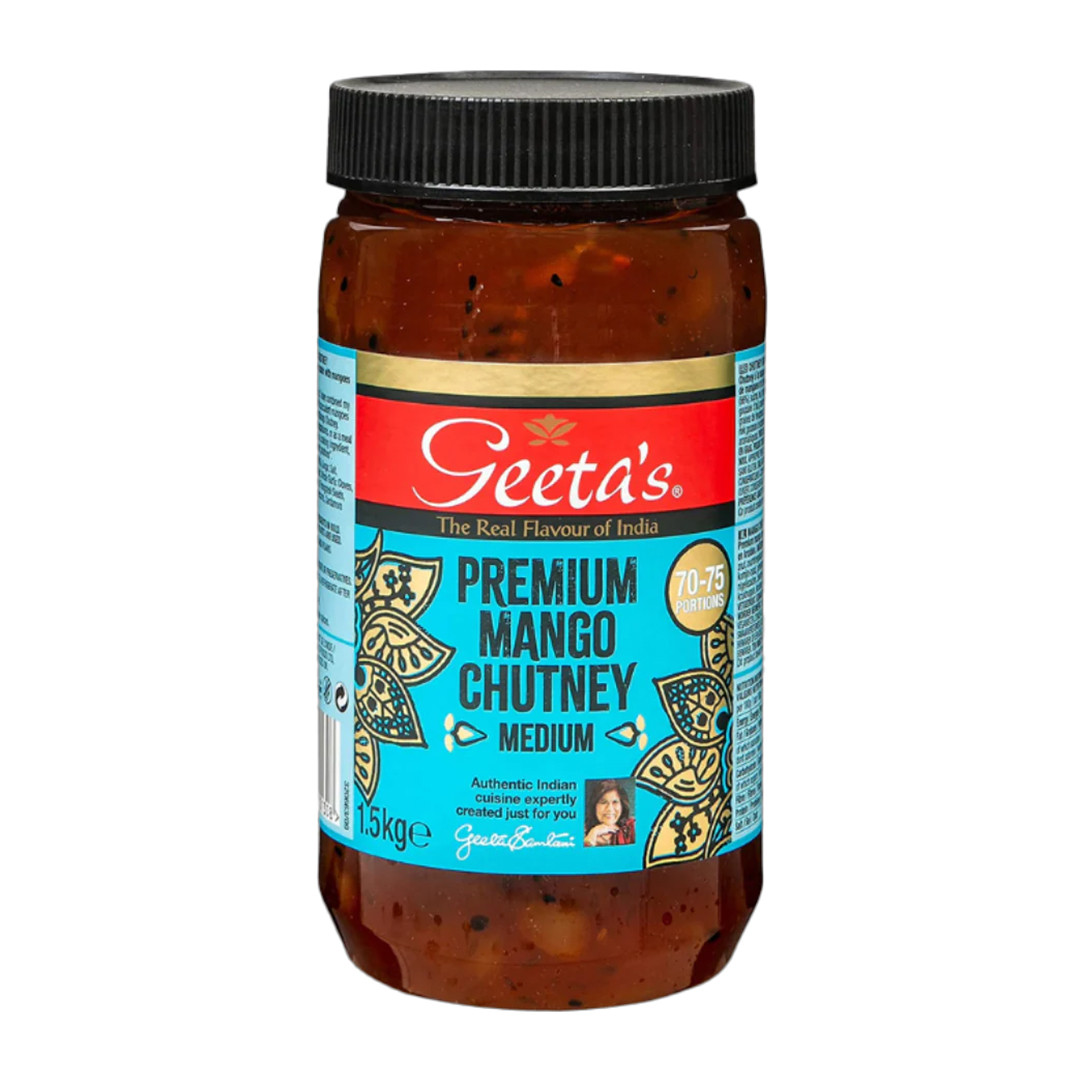GEETA'S PREMIUM MANGO CHUTNEY 1.5KG