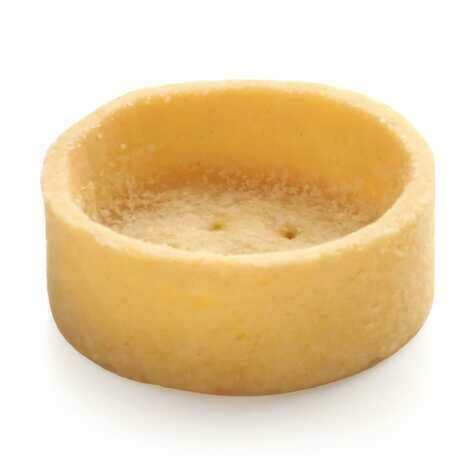 PIDY - TRENDY ROUND SWEET BUTTER TART CASES - 7cm x 36 | Infusions4chefs