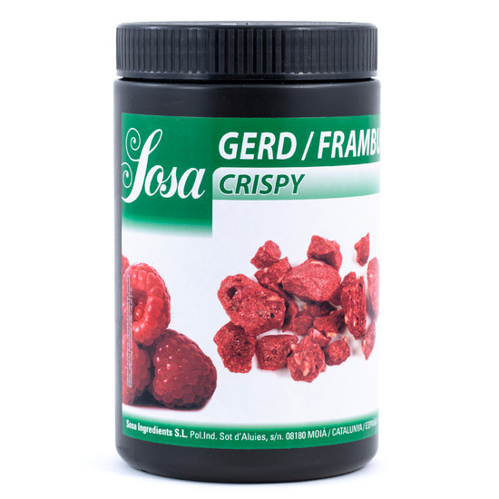 SOSA - FREEZE DRIED RASPBERRY CRISPY 2-10mm - 300g - Infusions Limited