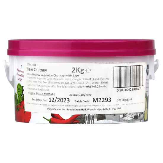 Stokes Beer Chutney 2kg