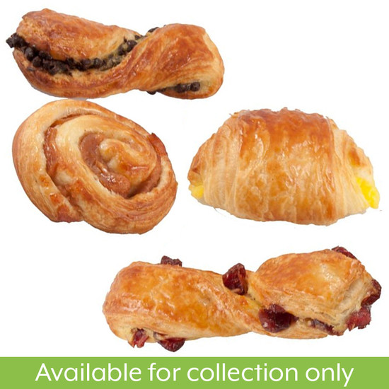 BRIDOR FROZEN MINI MIXED DANISH PASTRIES 140PCS