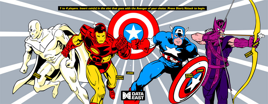 Captain America and the Avengers Trim to fit Control Panel Overlay ...