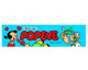 Popeye Video Arcade Marquee - Arcadeoverlays