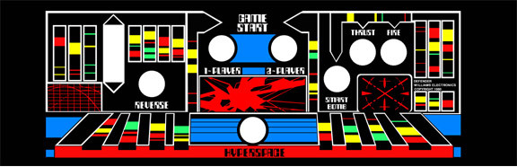 Defender Video Arcade Marquee - Arcadeoverlays