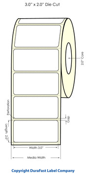 Primera LX500/LX400 Labels | High Gloss | Matte | Polypropylene | Clear ...