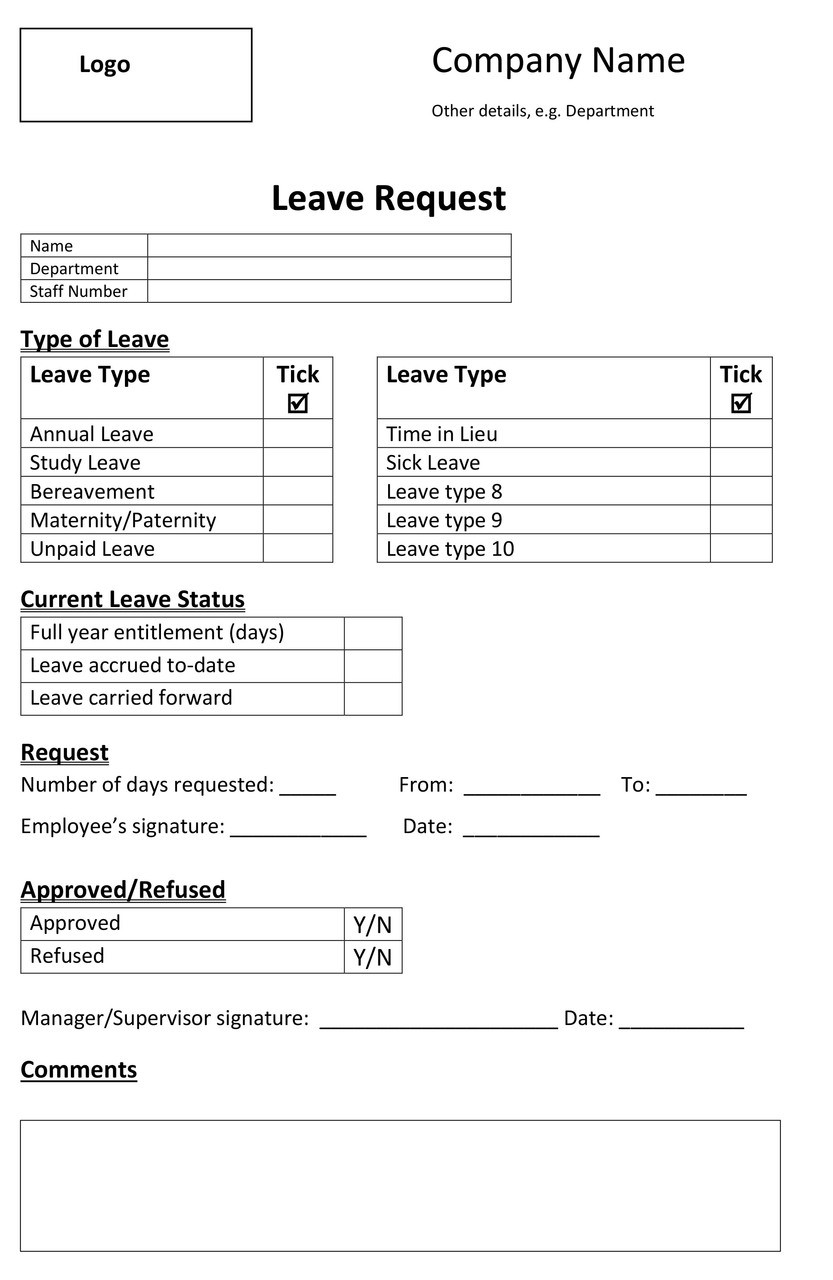 Staff leave planner for 2023 (+ future years) Excel Template.