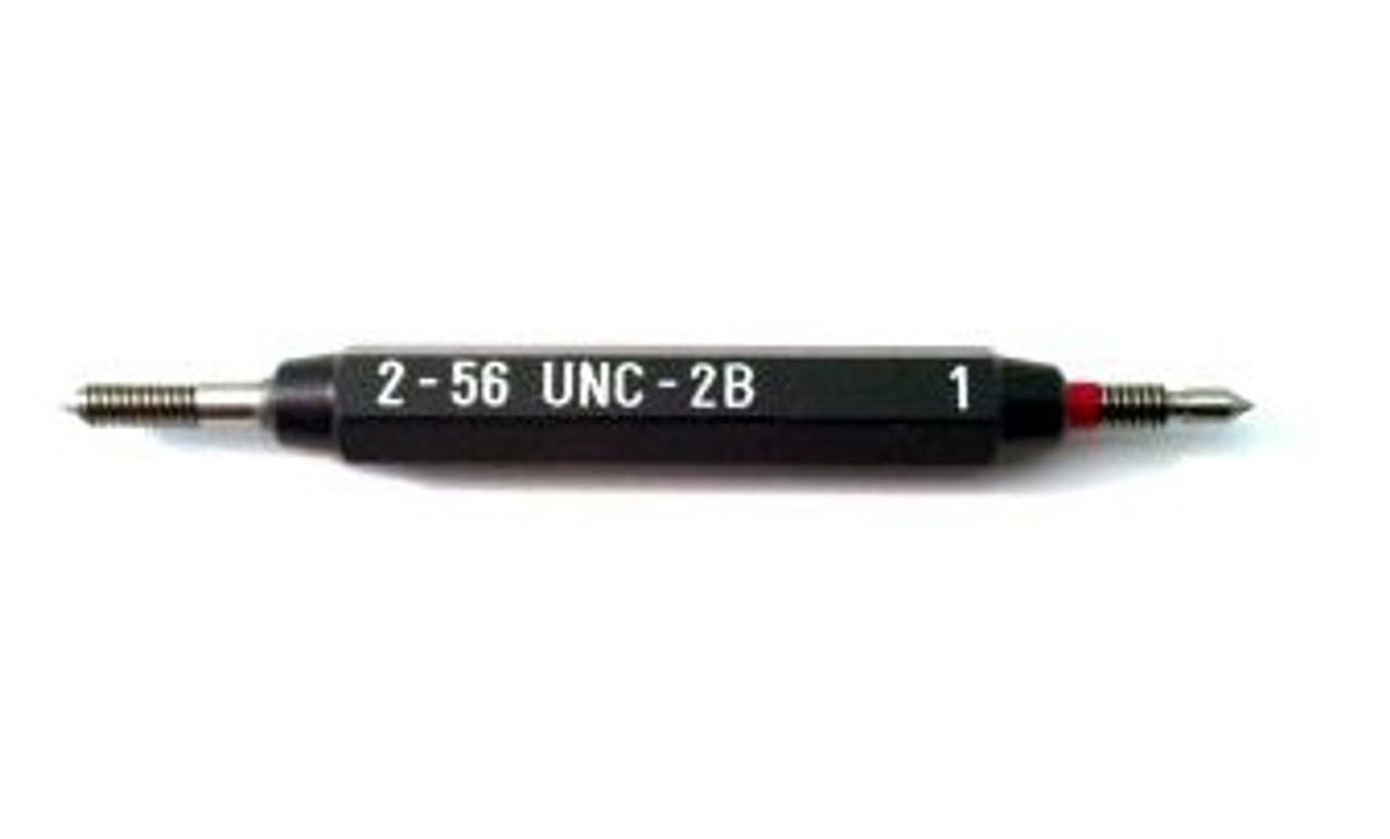 2 56 UNC 2B Thread Plug Gage HSS Set Go No Go Minitaps 2-56-unc-2b-thread-plug-gage-hss-set-go-no-go-minitaps