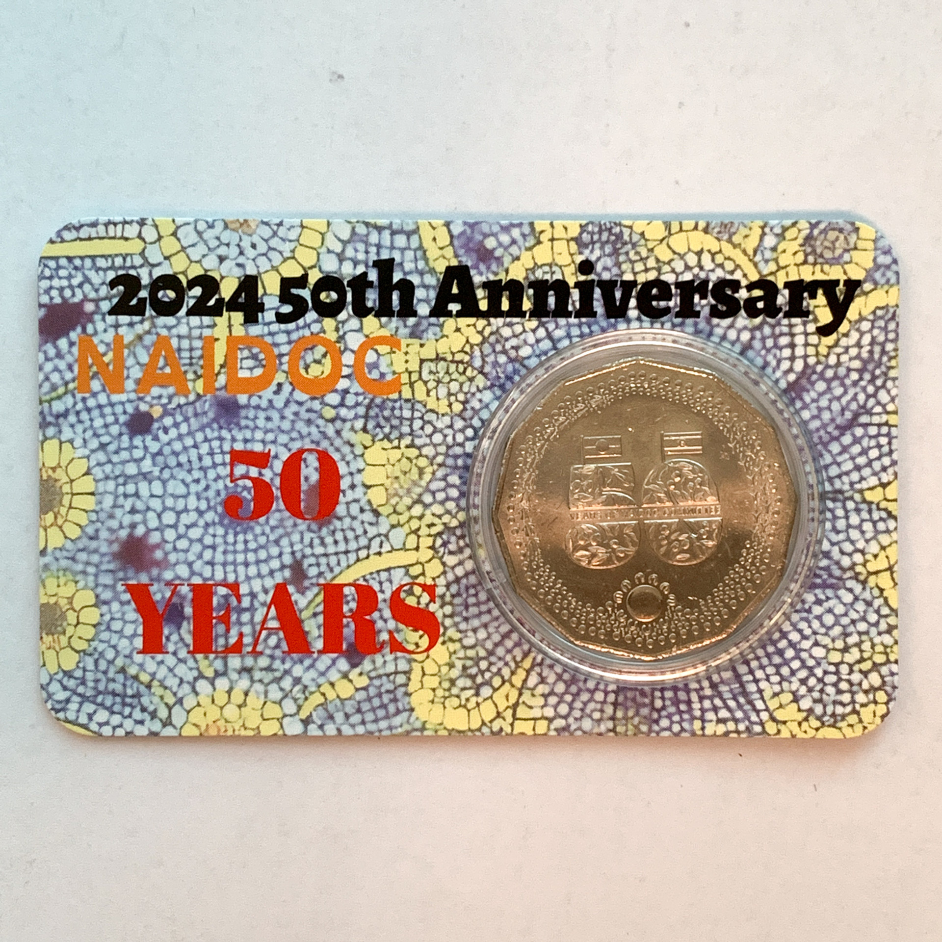 2024 NAIDOC 50th Anniversary 50c Coin