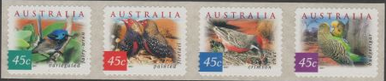 2001 ASC 1935d Desert Birds Peel & Stick Strip (Pemara) (4) | Stamps ...