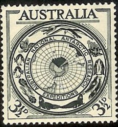 1954 ASC 310 3½d Antarctic Research | Stamps and Coins