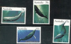 1982 ASC 826/29 Whales (4) | Stamps and Coins