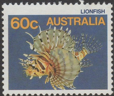 1986 ASC 1016 60c Marine Life | Stamps and Coins