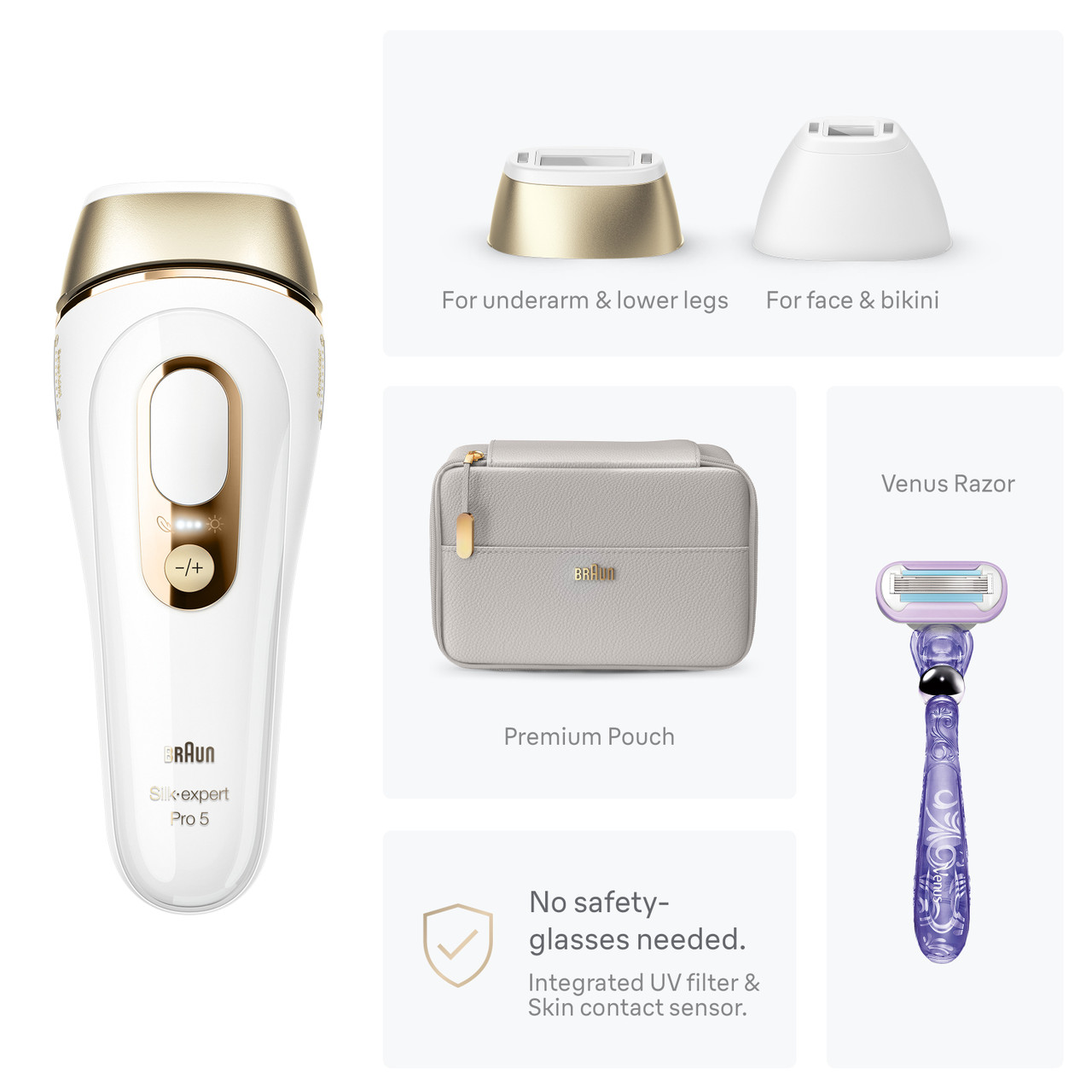Braun Silk·expert Pro 5 IPL, Laser Hair Removal, PL5157 | Braun