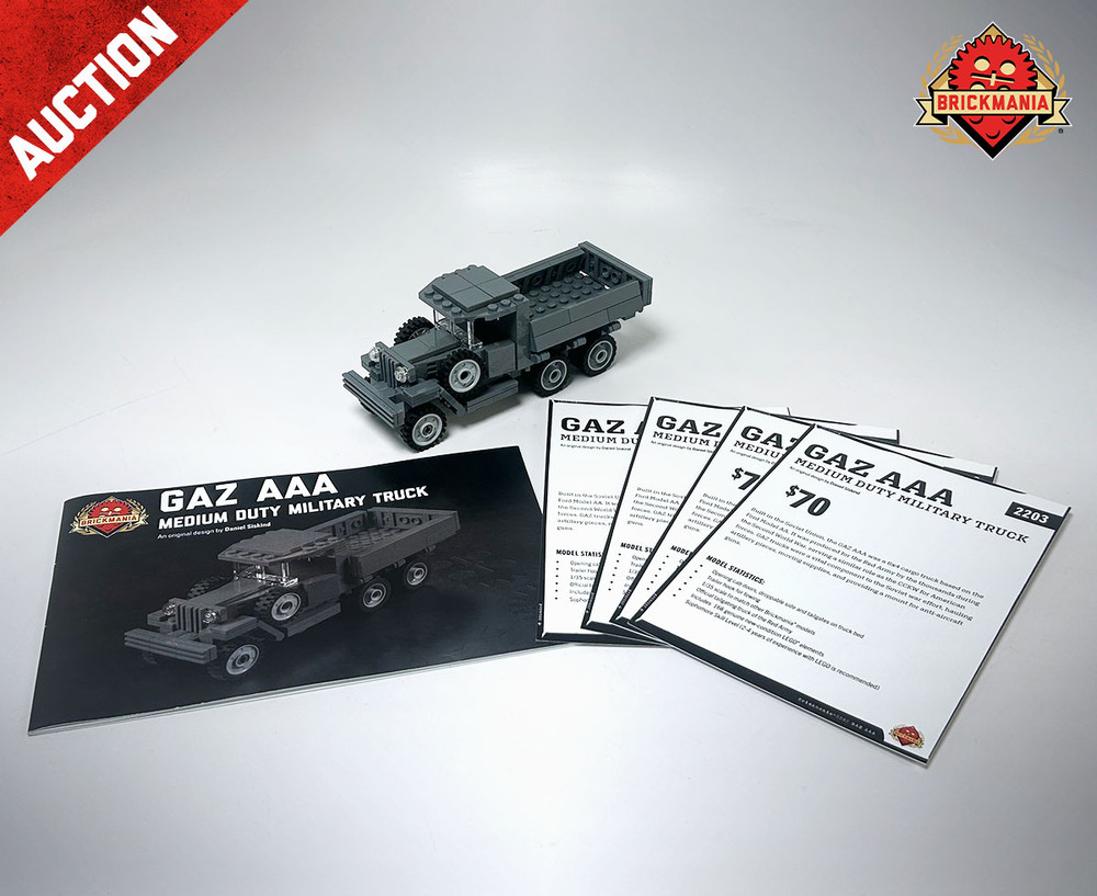 Gaz AAA – Medium Duty Military Truck – Auction