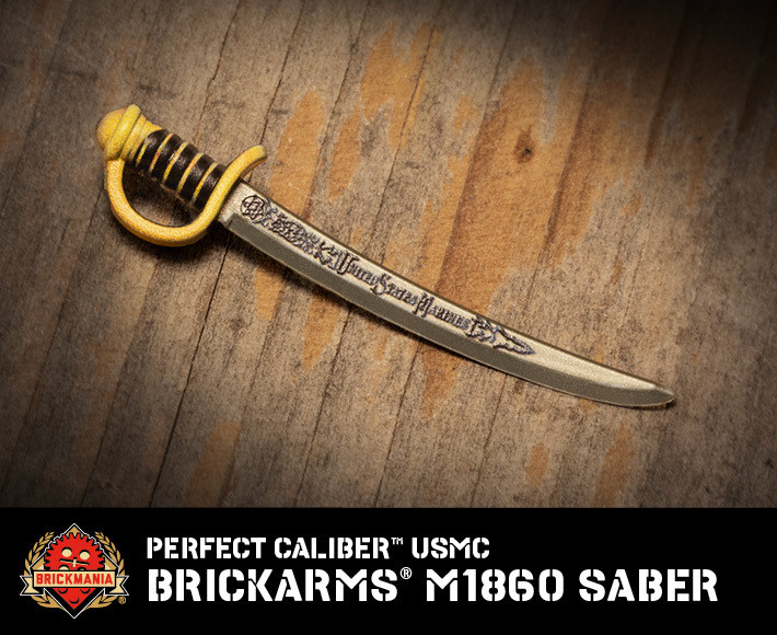 Perfect Caliber™ USMC BrickArms® M1860 Saber