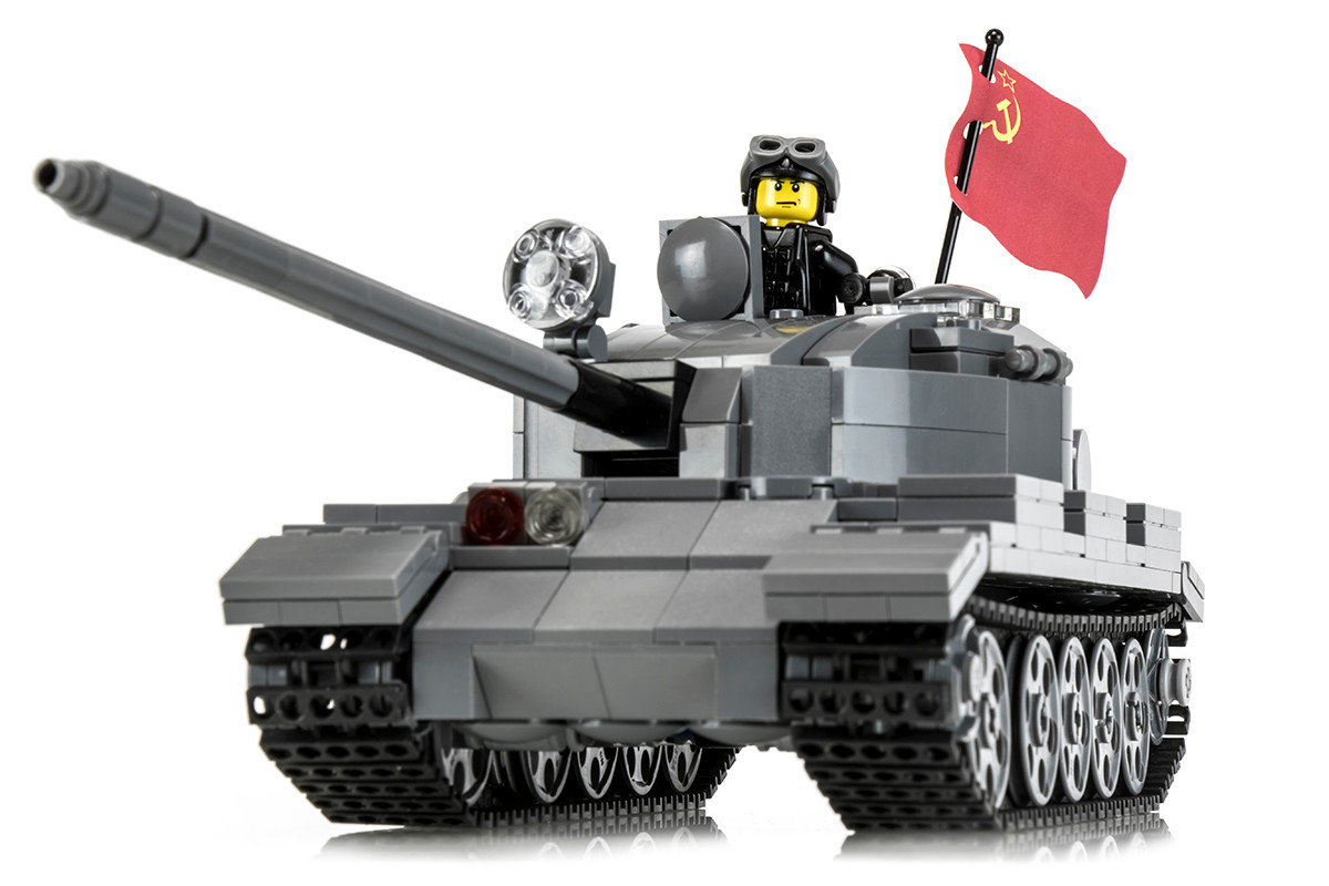 T-55 Russian Main Battle Tank - Brickmania Toys