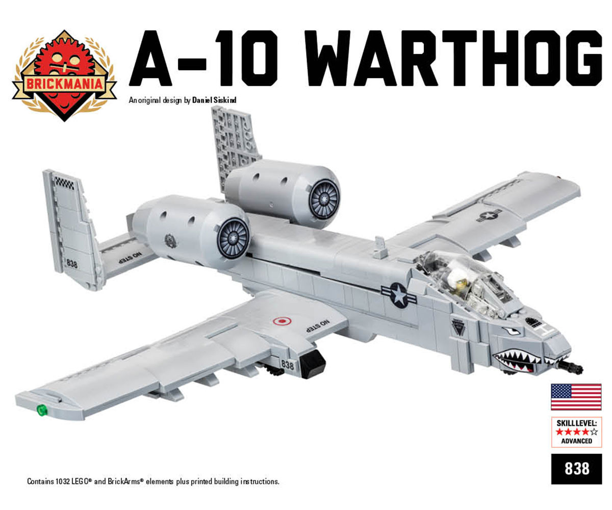 A-10 Warthog - Brickmania Toys
