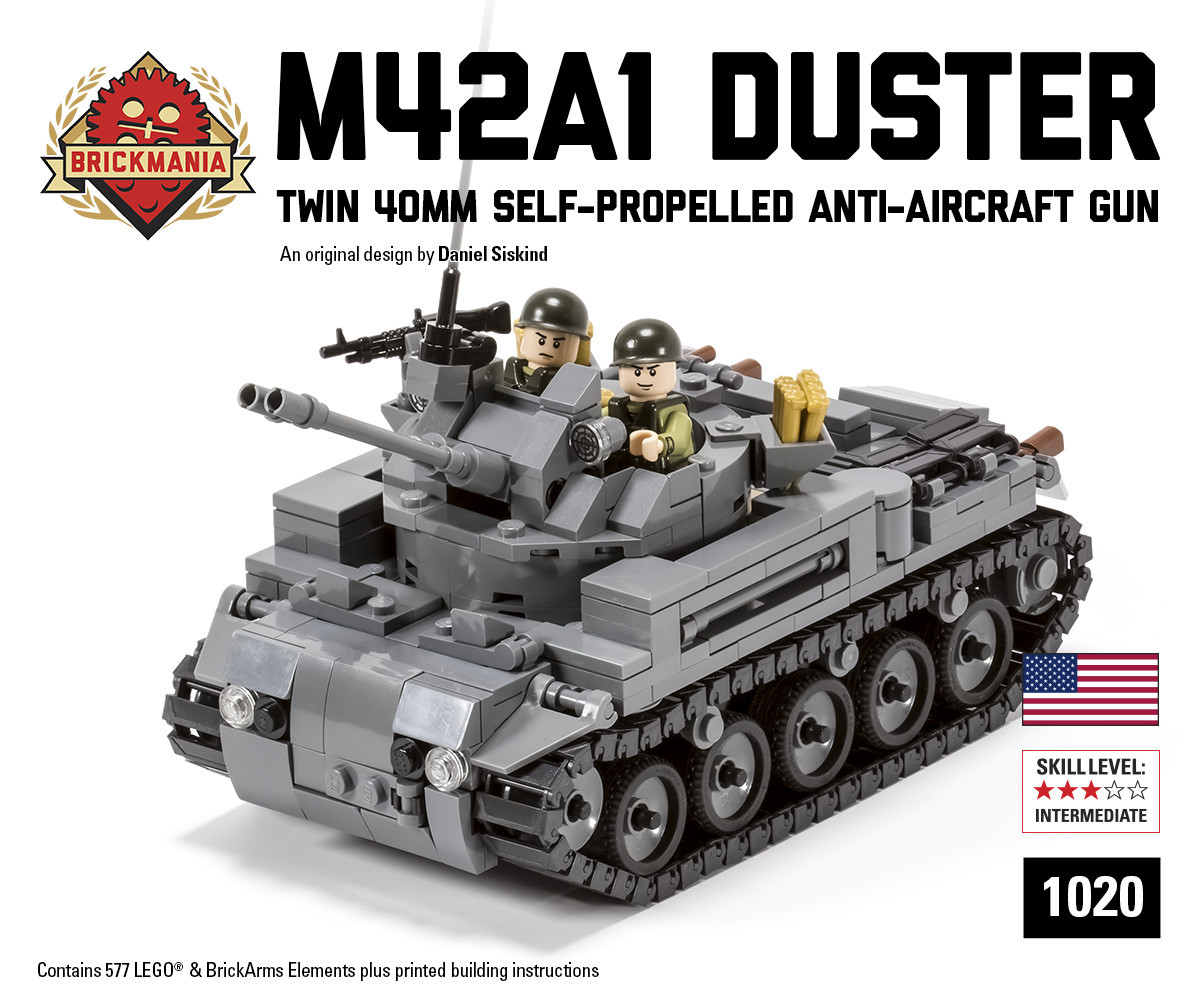 M42a1 Duster Twin 40mm Selfpropelled Antiaircraft Gun
