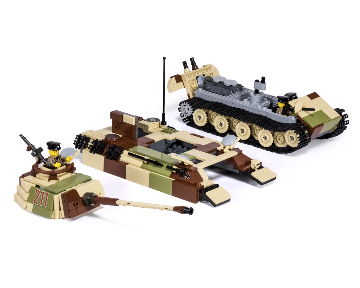Panther Ausf G with Ambush Camouflage - Brickmania Toys